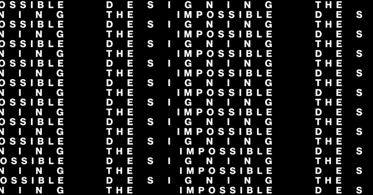 Designing the Impossible: The Magic and Creative Solutions Workshop ...