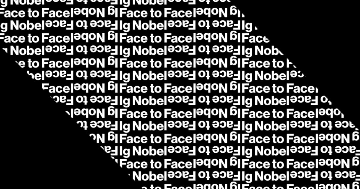 Ig Nobel: Face to Face | MIT Museum